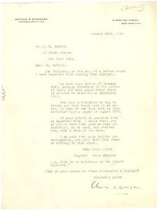 Letter from Arthur B. Spingarn to W. E. B. Du Bois - Digital Commonwealth
