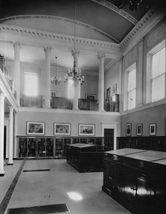 Chapin Library staircase in Stetson Library - Digital Commonwealth
