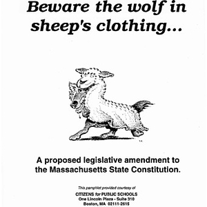 Beware the Wolf in Sheep's Clothing: A proposed legislative amendment ...