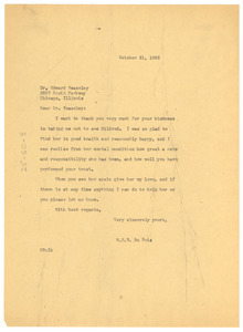 Letter from W. E. B. Du Bois to Edward Beasley - Digital Commonwealth