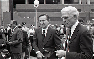 Dedication ceremony for the Mayor James M. Curley statue - Digital ...