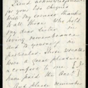 Letter from Florence Nightingale to Mr. Morey - Digital Commonwealth