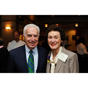 Pat Squire, right, and her husband David attending the annual ...