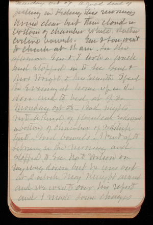 Thomas Lincoln Casey Notebook, August 1895-January 1896, 074, Sunday ...