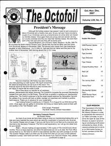 The Octofoil, October/November/December 2007 - Digital Commonwealth