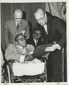 Members of the president's committee on employment of the handicapped ...