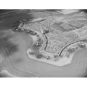 East Boston, Logan International Airport full terminal picture ...