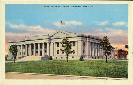Scottish Rite Temple, Guthrie, Oklahoma - Digital Commonwealth