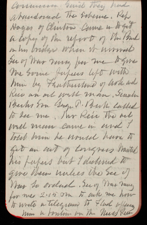 Thomas Lincoln Casey Notebook, February 1890-April 1890, 62, Commission ...