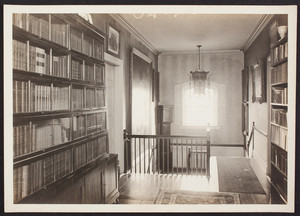 Interior view of the Lippitt-Green House, third story hall no. 15, 14 ...