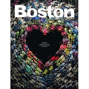 Digital Image: "Marathon shoes" Boston Magazine cover - Digital ...