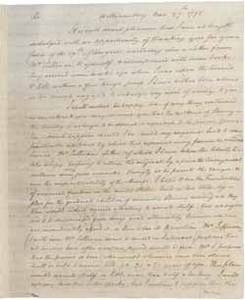 Letter from St. George Tucker to Jeremy Belknap, 27 November 1795 ...