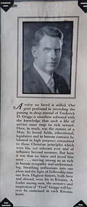 Obituary article of Frederick D. Griggs (c. 1942) - Digital Commonwealth