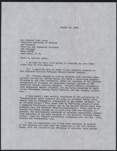 Lucas, Ruth A., Lt. Colonel - Digital Commonwealth