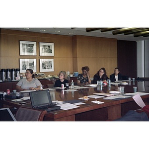 Board of Directors training session. - Digital Commonwealth