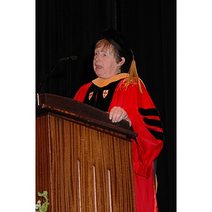 Susan Jo Roberts speaks at School of Nursing convocation - Digital ...