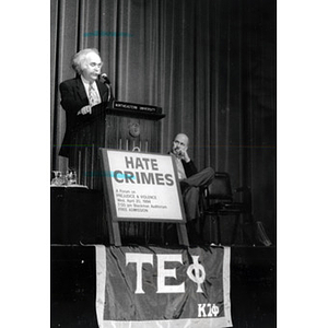 Jack Levin, professor of sociology standing at the blackboard - Digital ...