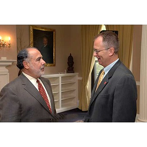 Anthony Manganaro and William Bartolini at the Torch Scholars Manganaro ...