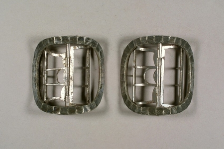 Pair of Shoe Buckles - Digital Commonwealth