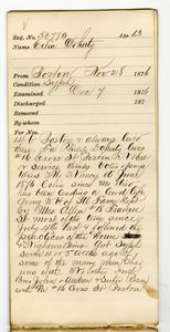 Tewksbury Almshouse Intake Record: Doherty, Celia - Digital Commonwealth