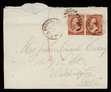 Dr. Frank S. Abbott to Thomas Lincoln Casey, November 16, 1886 ...