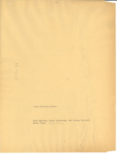 Series of notes on notable African Americans by W. E. B. Du Bois ...