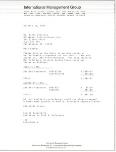 Letter from Laurie Roggenburk to Kathy Charlton - Digital Commonwealth