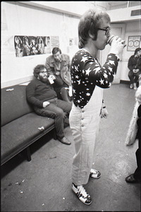 Elton John backstage and performing at the Boston Tea Party: Elton John ...