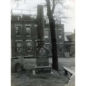 The gravesite of Prince Hall (2) - Digital Commonwealth