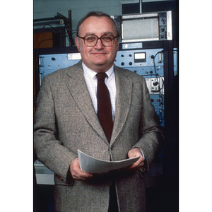 Director Barry Karger (left) and Associate Director William C. Giessen ...