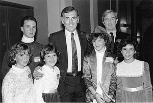 Mayor Raymond L. Flynn with Boston Redevelopment Authority Director ...