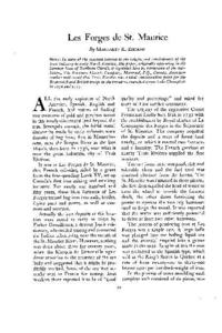 Les Forges de St. Maurice - Digital Commonwealth