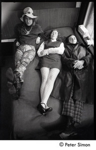 Peter Bellamy, Heather Wood, Royston Wood (l. to r.) of Young Tradition ...