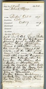 Tewksbury Almshouse Intake Record: Marra, Patrick - Digital Commonwealth