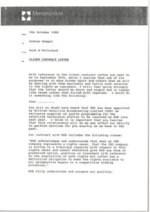 Memorandum from Mark H. McCormack to Andrew Hampel - Digital Commonwealth