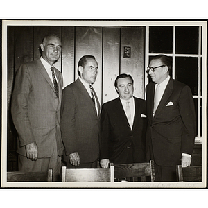 From left to right, Forrester A. Clark, Gerald W. Blakeley, Jr., State ...