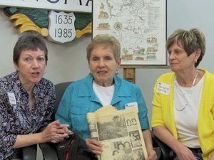 Sandra Jean Leavitt Kentel, Suzanne Harnden and Shirley Esposito at the ...