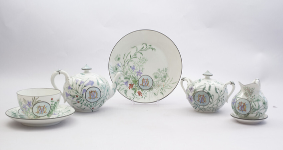 Tea service - Digital Commonwealth