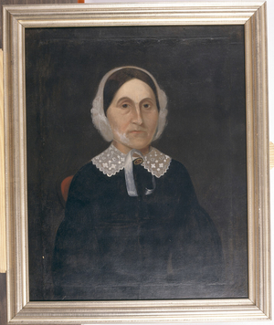 Portrait of Charlotte Long Wilde Sawyer - Digital Commonwealth