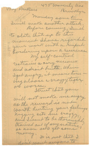 Letter from Edward J. Wilson to W. E. B. Du Bois - Digital Commonwealth