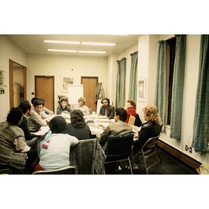 Inquilinos Boricuas en Acción board meeting. - Digital Commonwealth