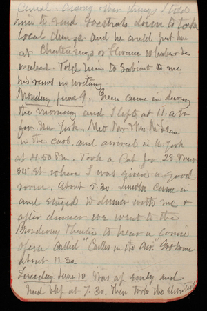 Thomas Lincoln Casey Notebook, April 1890-June 1890, 72, canal. Among ...