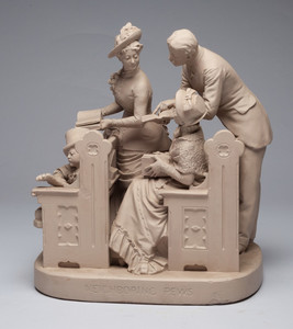 Rogers Group Sculpture - Neighboring Pews - Digital Commonwealth