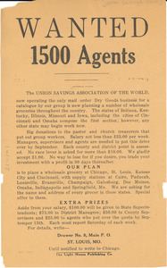 Wanted 1500 Agents - Digital Commonwealth