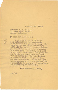 Letter from W. E. B. Du Bois to Rev. A. A. Heist - Digital Commonwealth