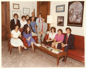 Photograph of Summer 1983 Interns - Digital Commonwealth