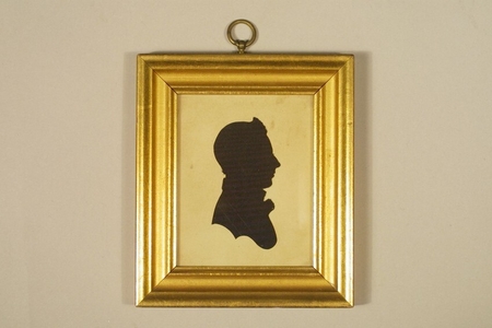 Silhouette Portrait of Thomas Hubbard Fayerweather - Digital Commonwealth