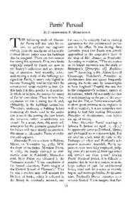 Parris' Perusal - Digital Commonwealth