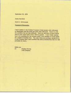 Memorandum from Mark H. McCormack to Dusty Murdock - Digital Commonwealth