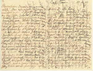 Letter from Frances Hoggan to W. E. B. Du Bois - Digital Commonwealth